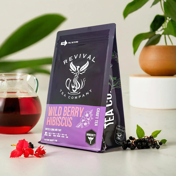 Revival Tea Co. | Made In Washington | Wild Berry Hibiscus Loose Teas