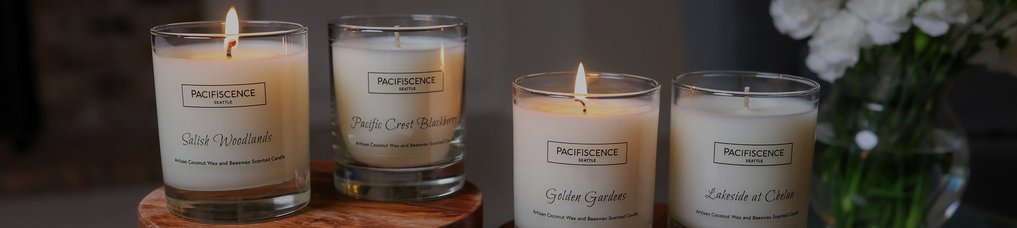 Scented Candles Collection | Made in Washington | Locally Made Gifts