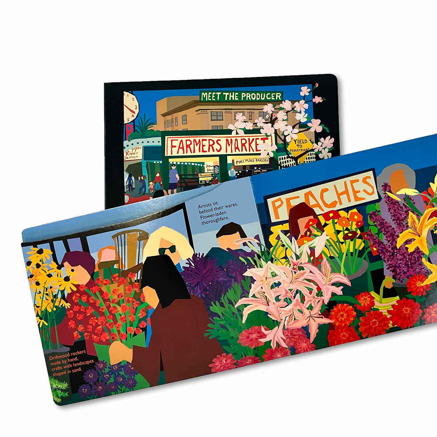 A Day At The Market by Sara Anderson | Made in Washington | Local Book