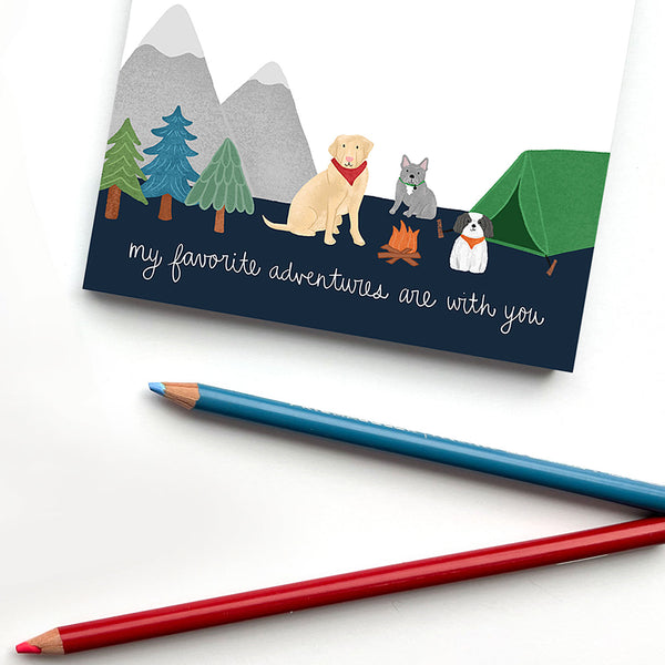 The Cheery Pet Dog Adventures Notepad | Made In Washington | Local Gift