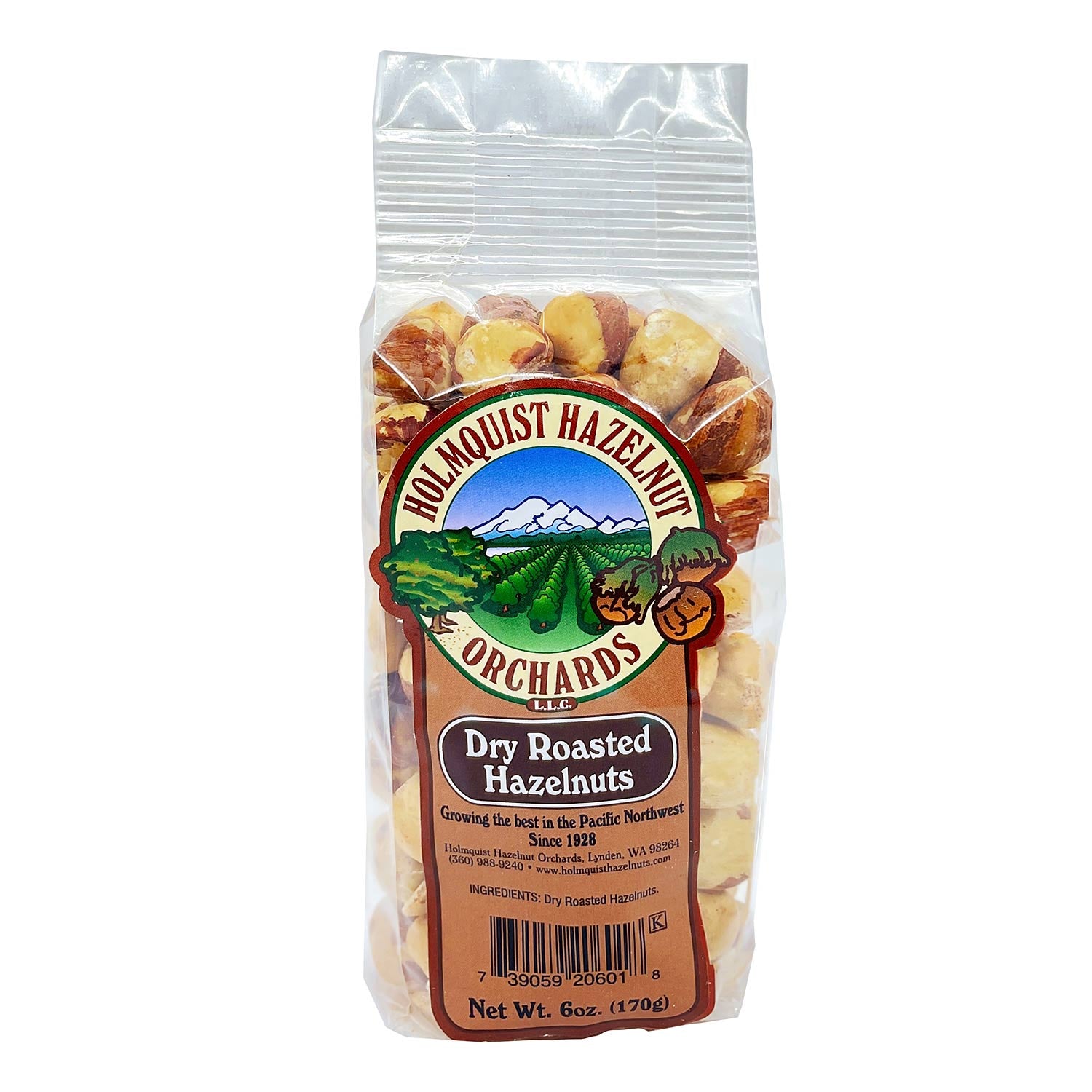 Holmquist Dry Roasted Hazelnuts | Made In Washington | Local Filberts