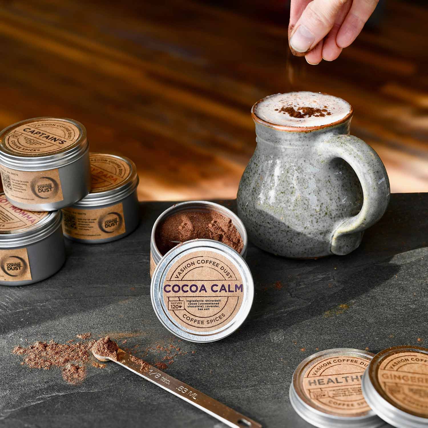 Vashon Island Coffee Dust Coco Calm | Made In Washington | 120 Servings