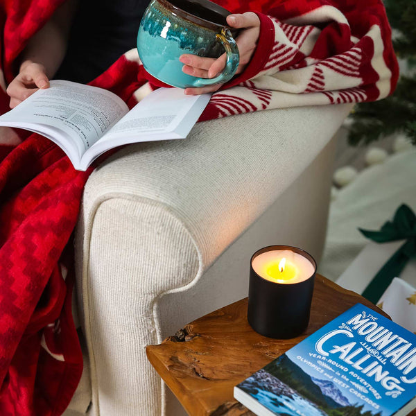 ELM Candle Bar Cozy Glamping Candle | Made In Washington | PNW Candles