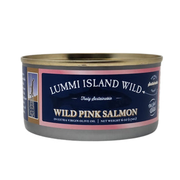 Lummi Island Wild Pink Salmon (6 oz Tin) | Made in WA