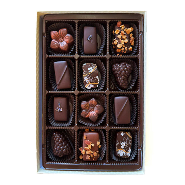 Bright's Candies Specialty Chocolate Box Assort. | Made In Washington