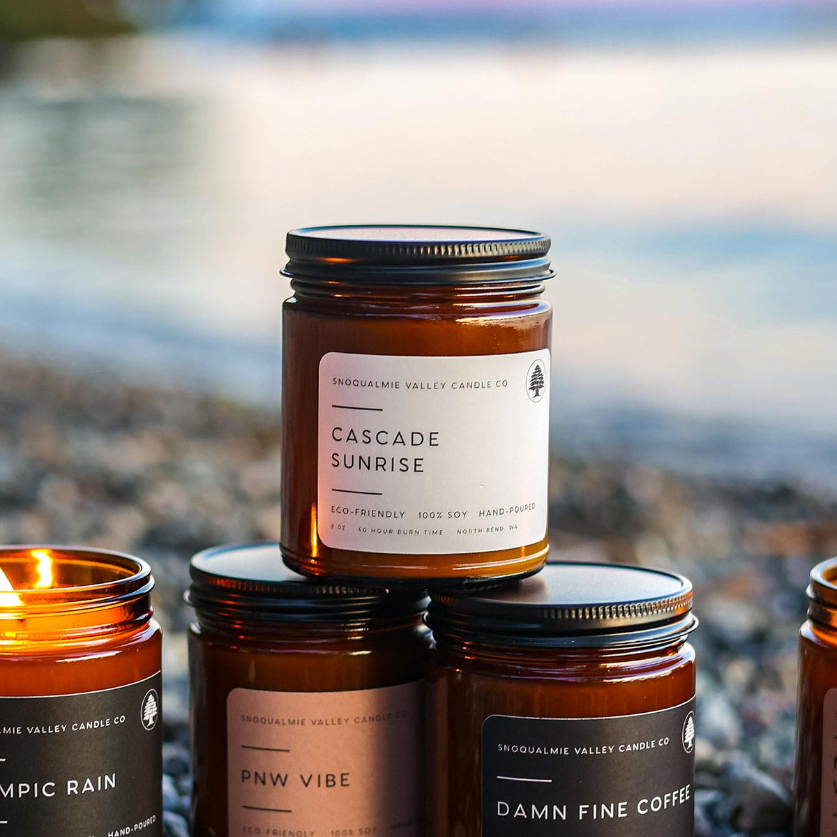 Snoqualmie Valley Candle Company Cascade Sunrise | Home & Gifts Seattl