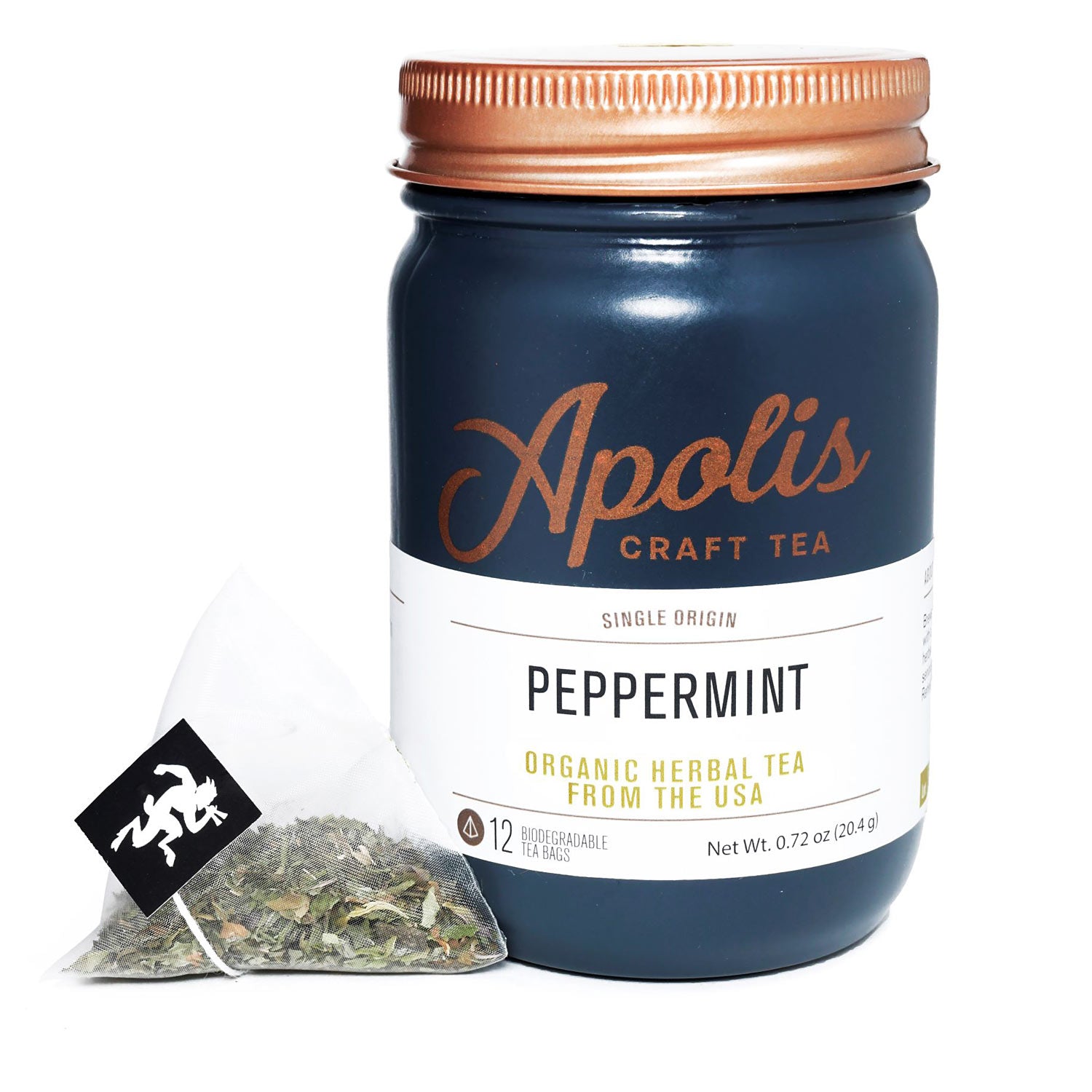 Apolis Craft Tea Peppermint Tea | Made In Washington | Tea Lover Gifts
